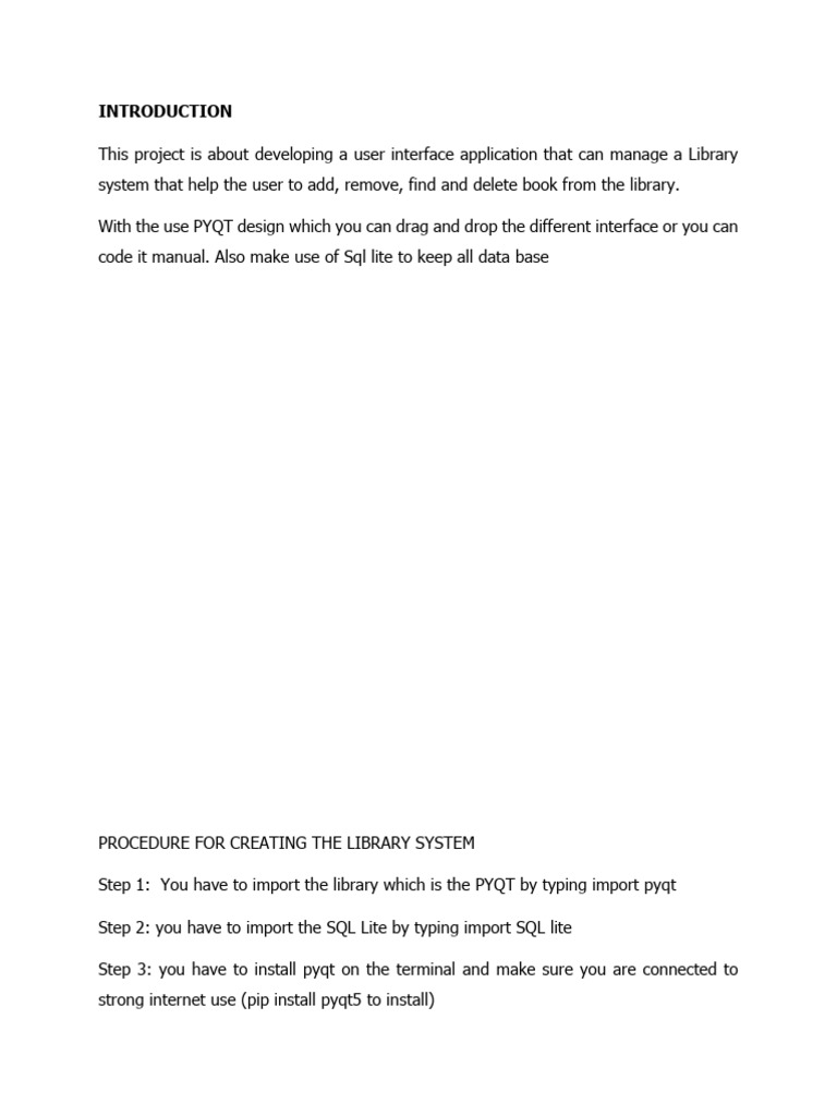 grp prj OOP | PDF | Library (Computing) | Class (Computer Programming)