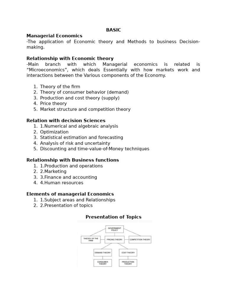 Mangerial-Economics - Reviewer | PDF | Demand | Economics