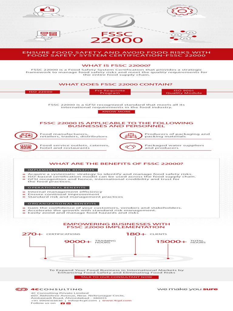 FSSC 22000 Overview by 4CPL | PDF | Food Safety | Safety