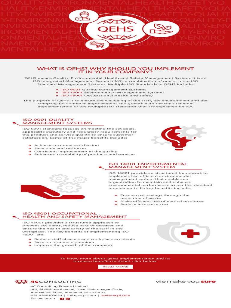 IMS - QEHS Overview by 4CPL | PDF | Occupational Safety And Health | Safety