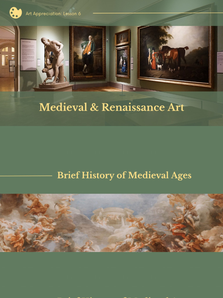 Artapp Lesson 6 - Medieval & Rennaissance Art | PDF