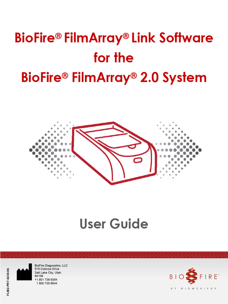 FLM2-PRT-0230 FilmArray Link Software For FilmArray 2 0 User Guide ...