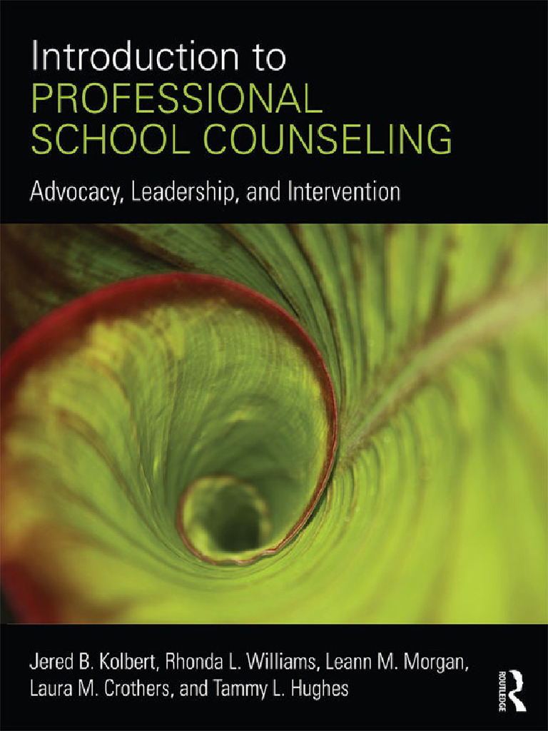 Introduction To Professional School Counseling - Advocacy, Leadership ...