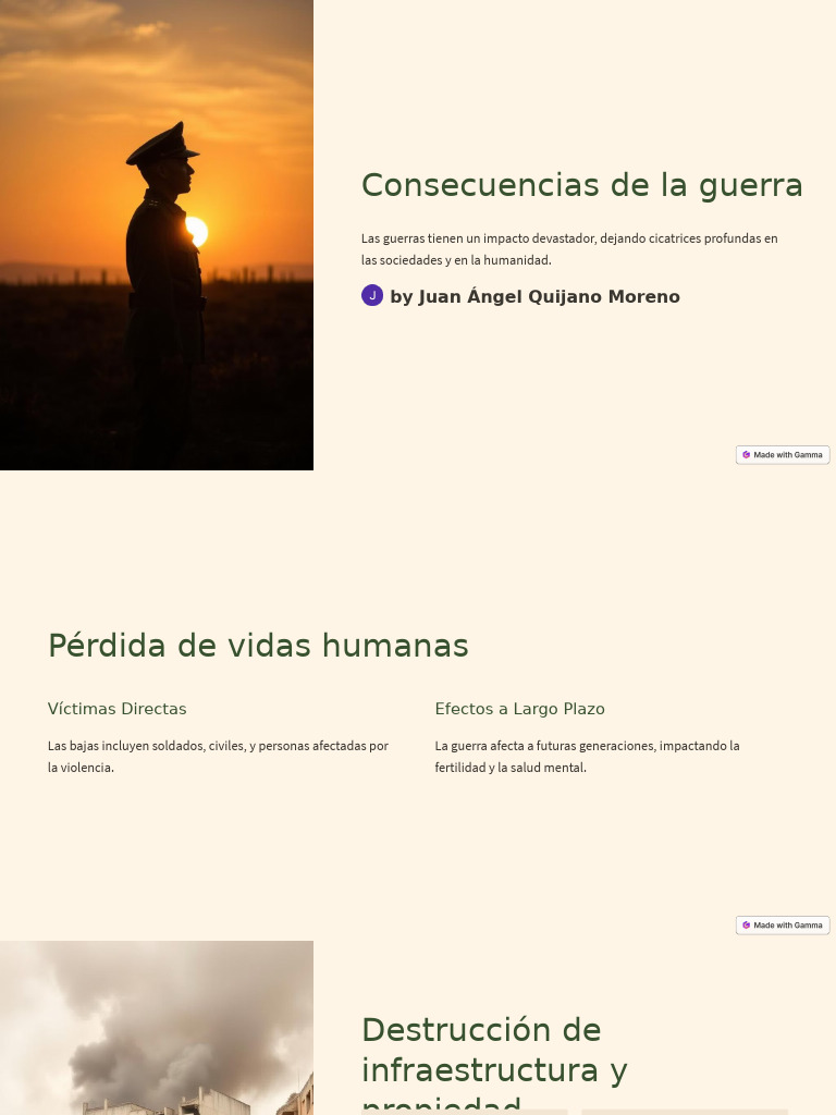 Consecuencias de La Guerra 2 | PDF