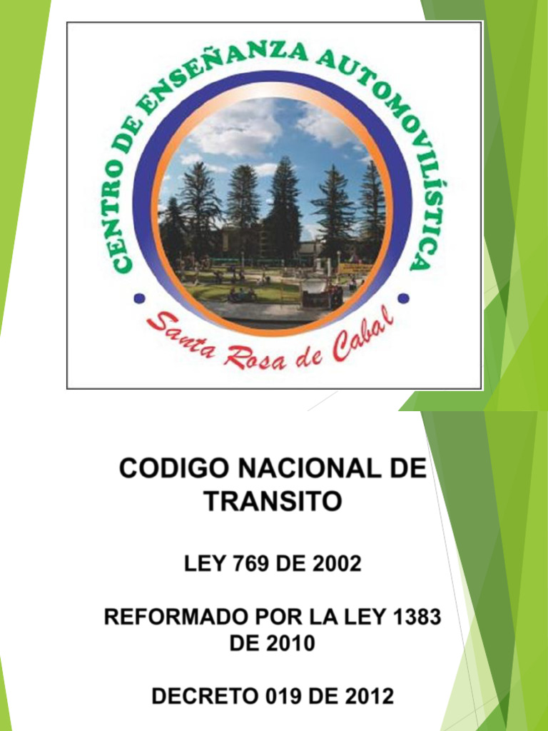 Codigo de Transito | PDF | Tráfico | Multa (pena)