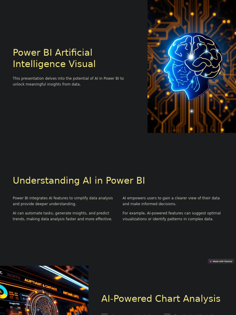 Power BI Artificial Intelligence Visual | PDF | Artificial Intelligence | Intelligence (AI ...
