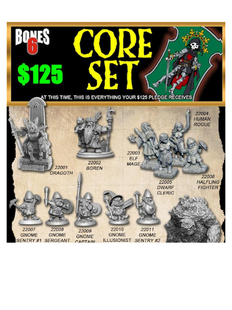 Core Set Miniatures Overview Part 1 | PDF | Dungeons & Dragons | Gary ...