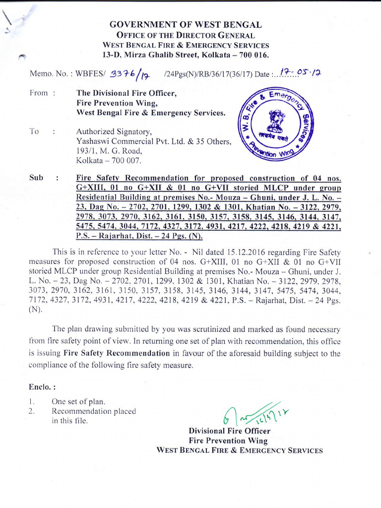 Fire Clearance | PDF