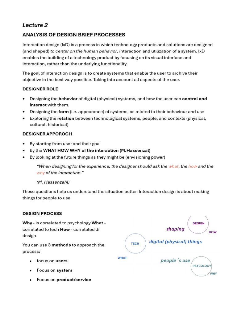 Appunti Basic of Interaction | PDF | Graphical User Interfaces | Perception