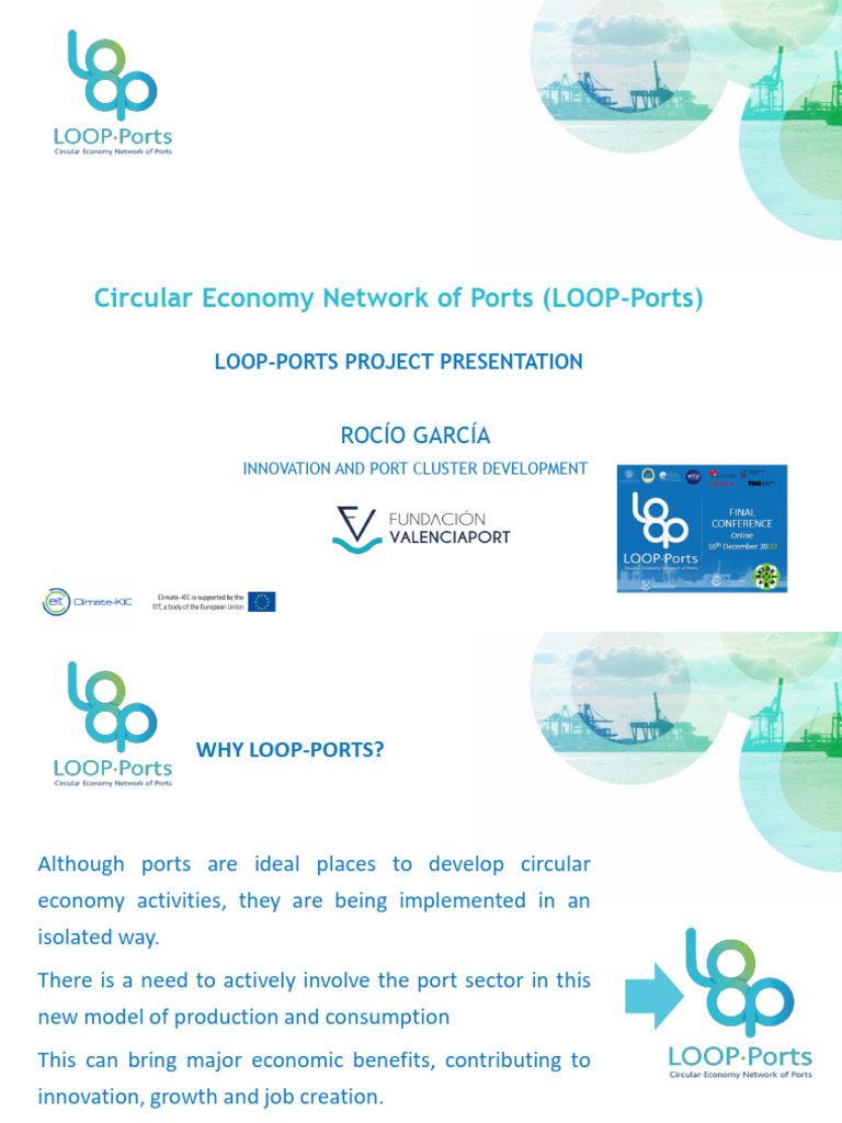 4 LOOP Ports Project Presentation Rocío García | PDF | Innovation ...