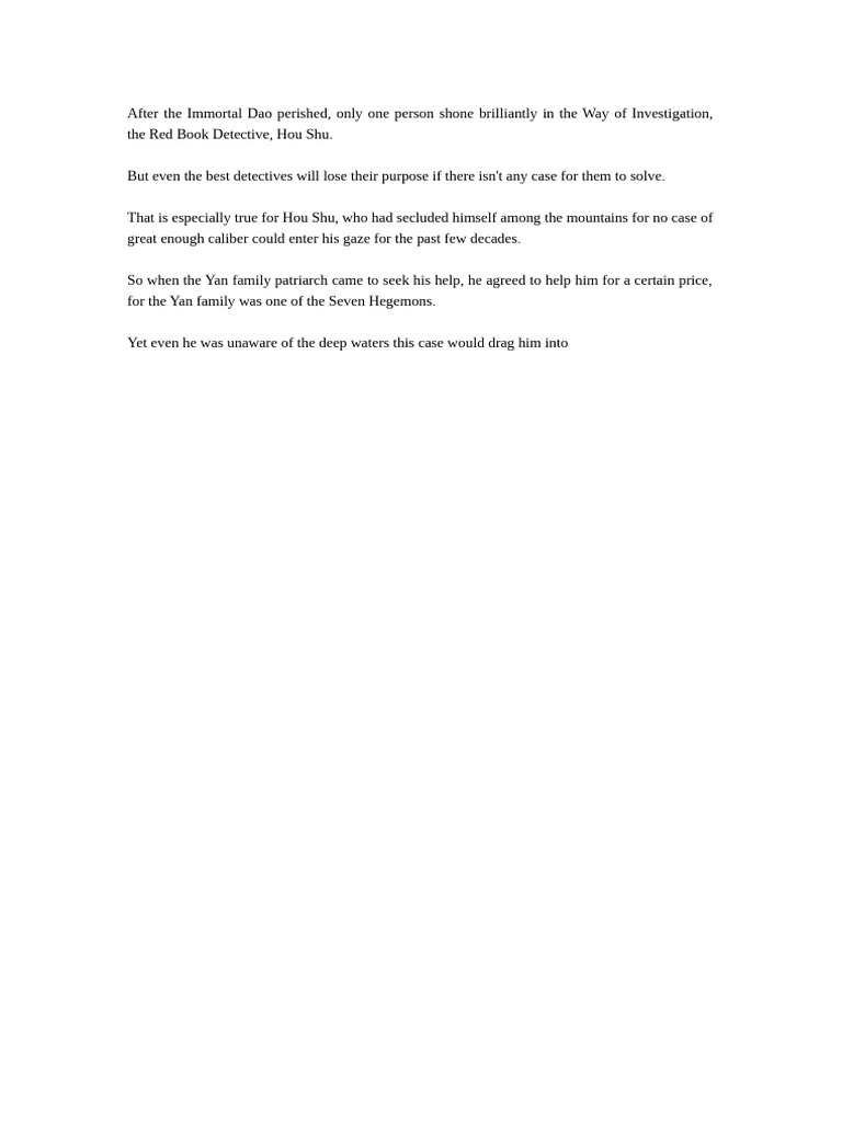 The Red Book Detective's Dilemma | PDF