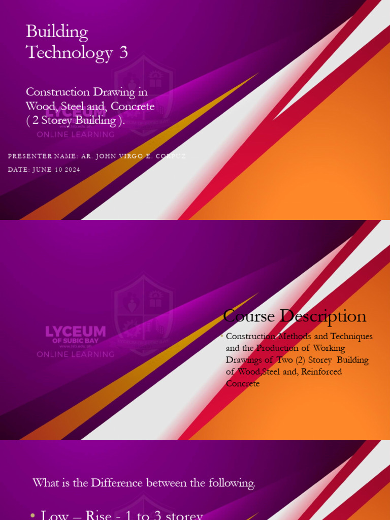 introduction to building tech 3 | PDF