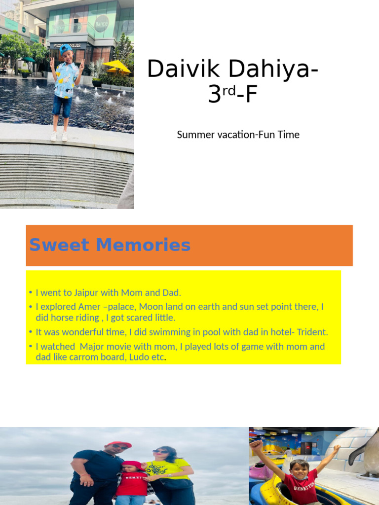 Daivik Dahiya 3rd F | PDF