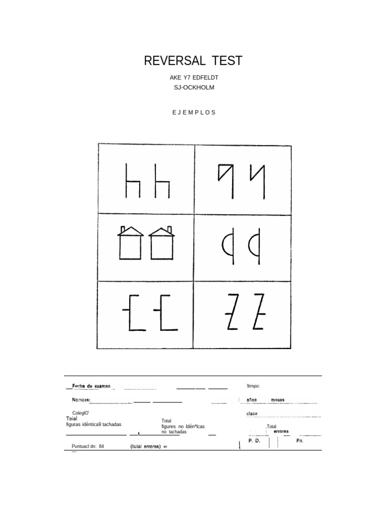 Reversal Test 1pdf | PDF