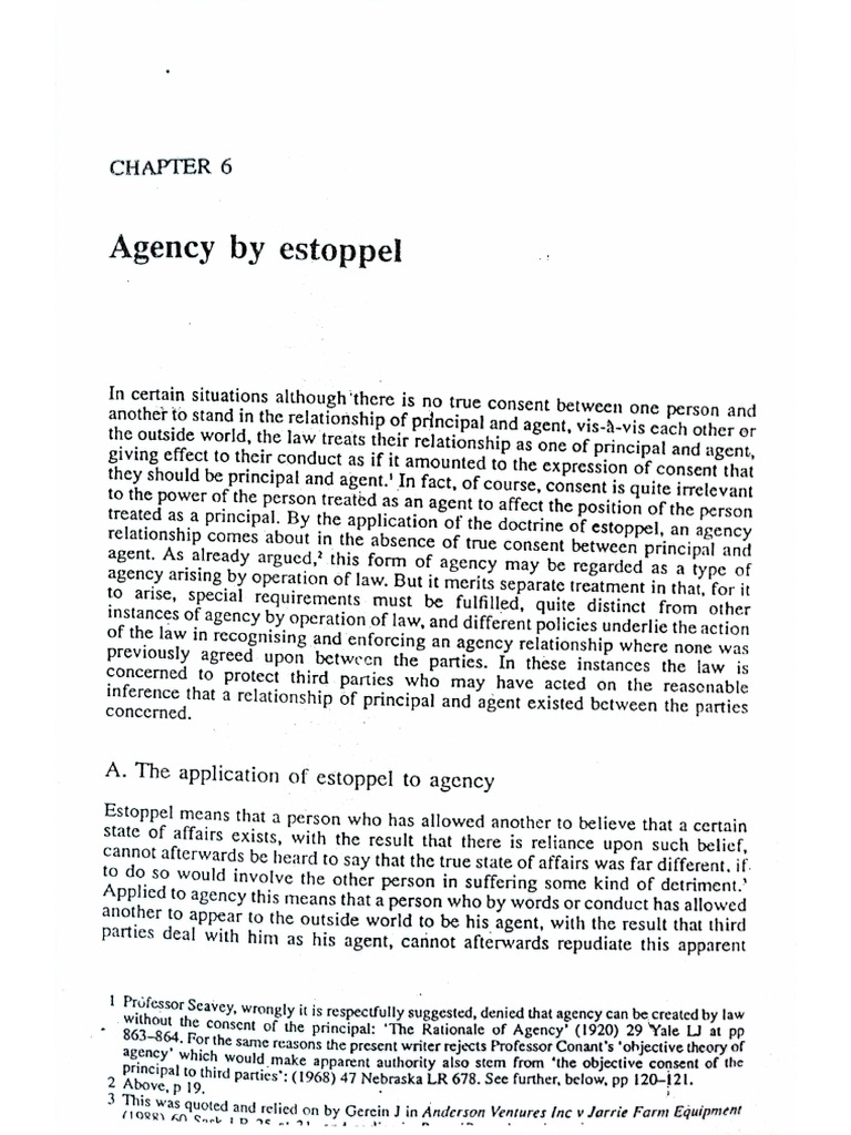 Apparent Authority | PDF