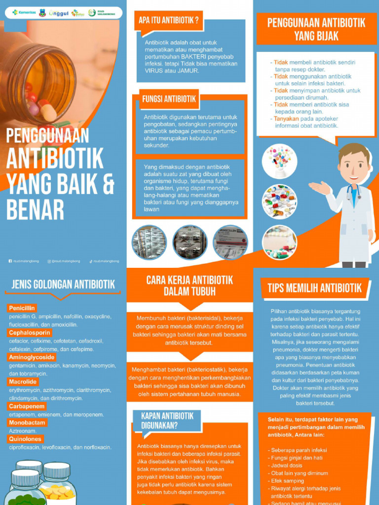 Leaflet Antibiotik | PDF