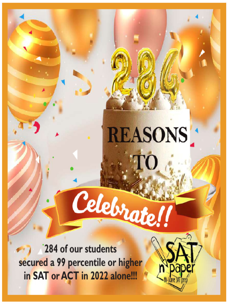 Top SAT Scores of 2022 Students | PDF