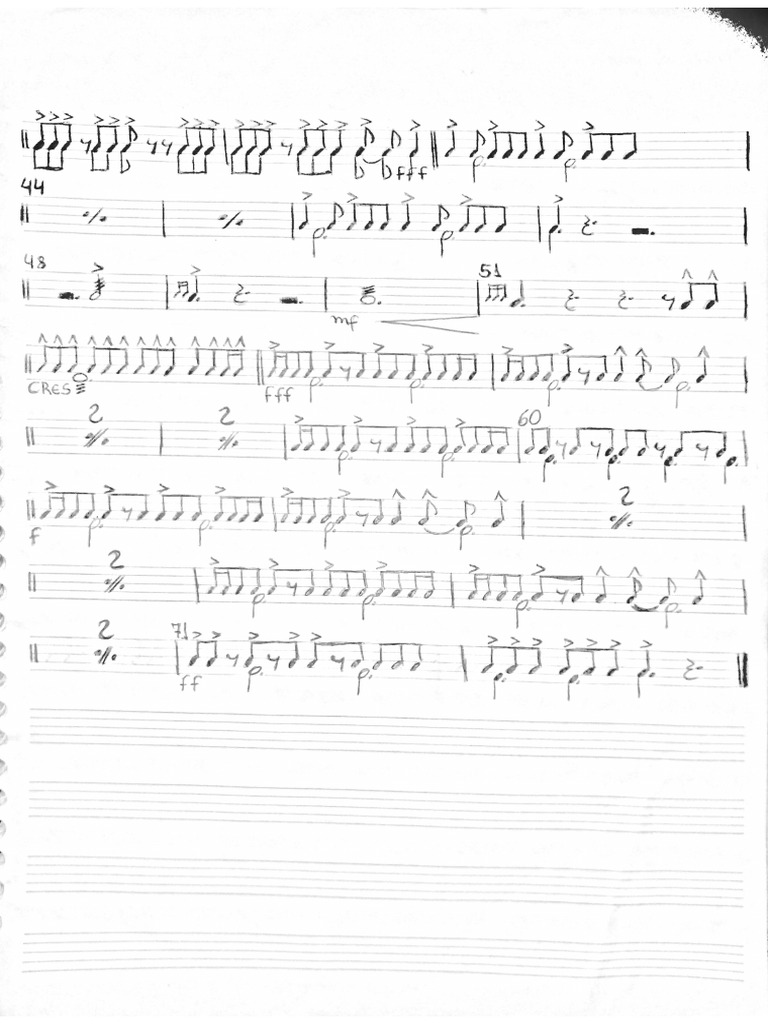 Thor - Caixa e Bumbo 2 | PDF