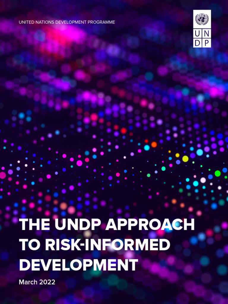 The UNDP Approach To Risk-Informed Development | PDF | Disaster Risk ...