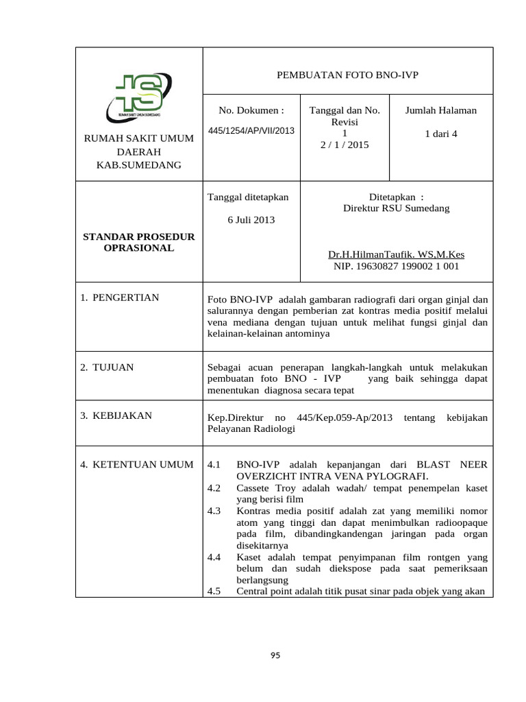 PEMBUATAN FOTO BNO-IVP | PDF
