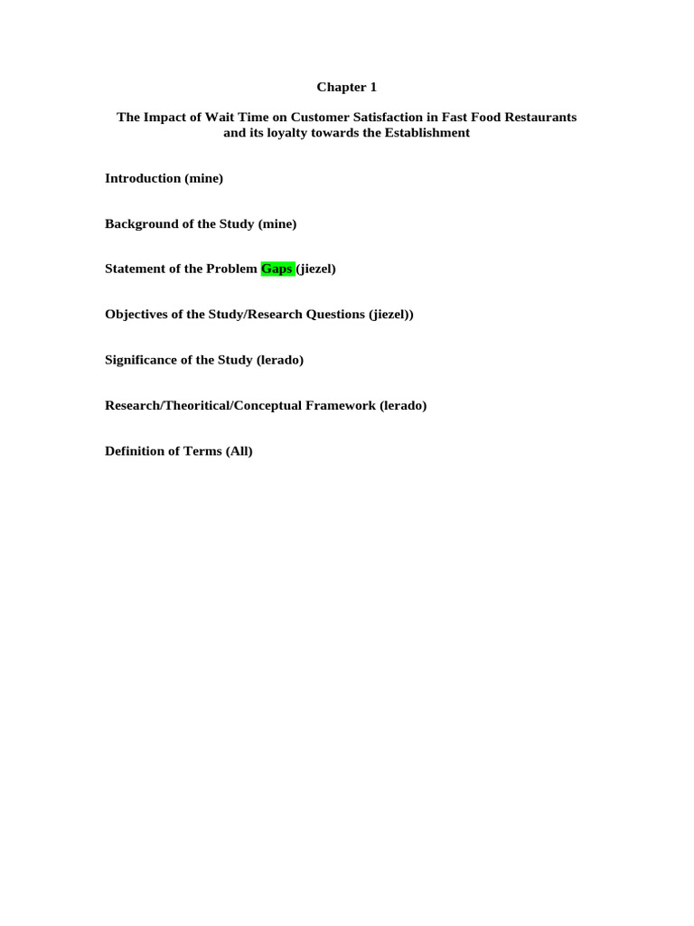 Chapter 1 DRAFT | PDF