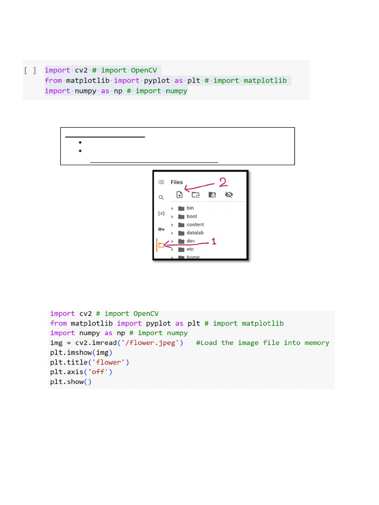 OpenCV Basics for Beginners | PDF