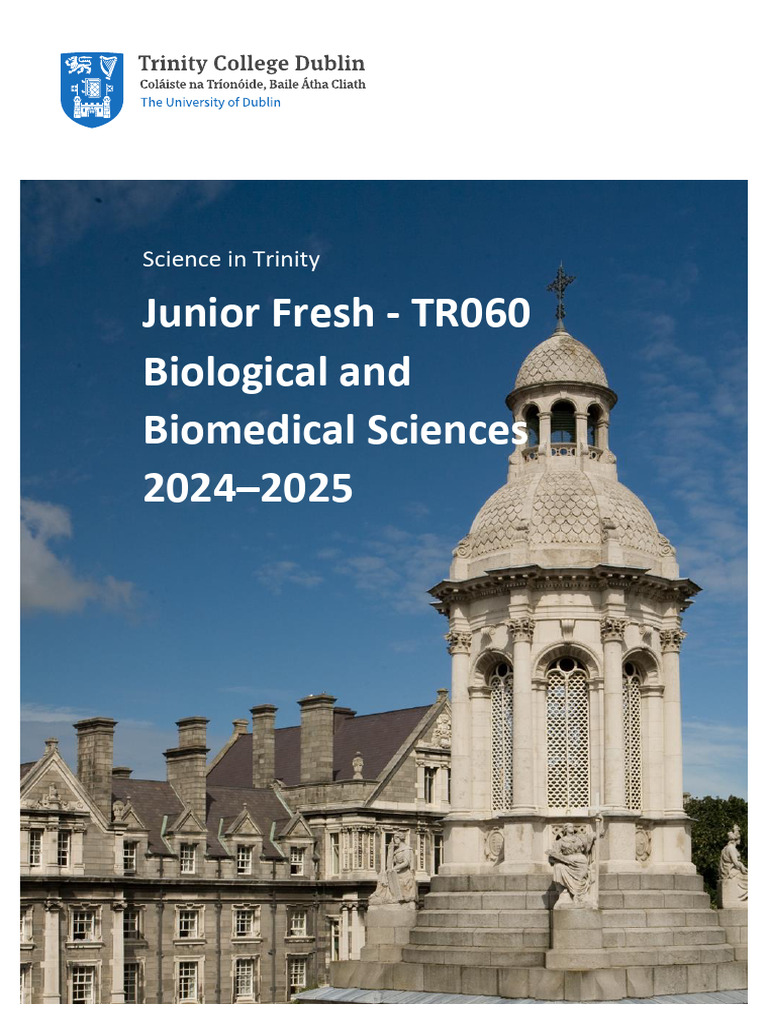 TR060 Biological and Biomedical Sciences Guide | PDF | Cell (Biology ...