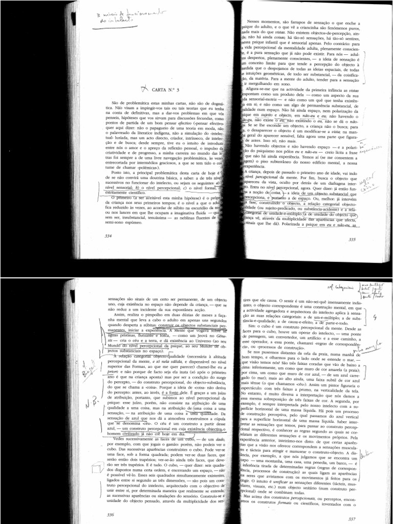 A. Sérgio - Cartas de Problemática 3 e 8 | PDF