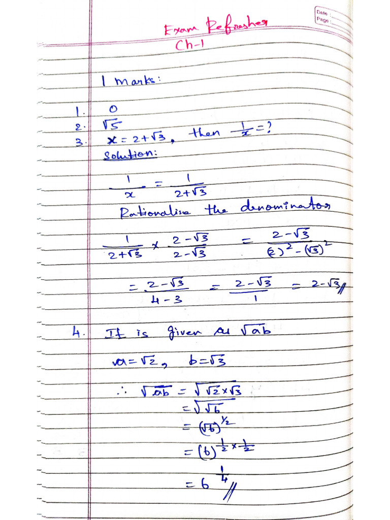 G9 ER 1M CH 1&2 | PDF