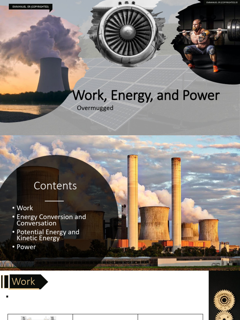 (H2 PHY) Chapter 5 - Work, Energy, Power | PDF | Potential Energy | Force