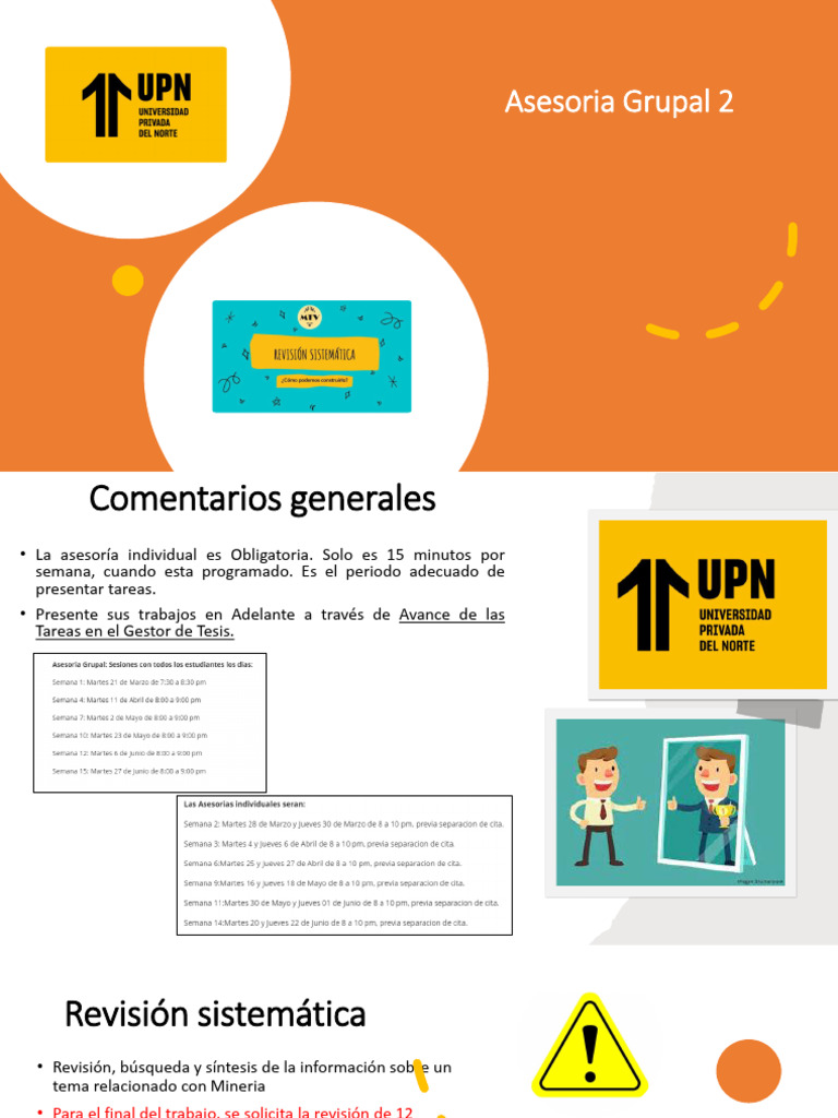 Asesoria Grupal 2 - Taller de Tesis 1 | PDF | Minería | Publicación ...