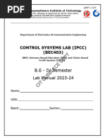 DC Lab Manual2024-25-BECL504 | PDF | Modulation | Detector (Radio)