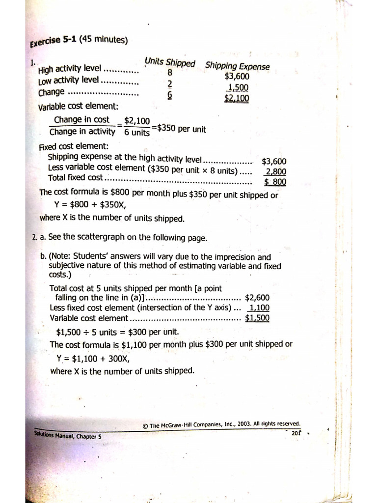ACC chapter 5 solution | PDF