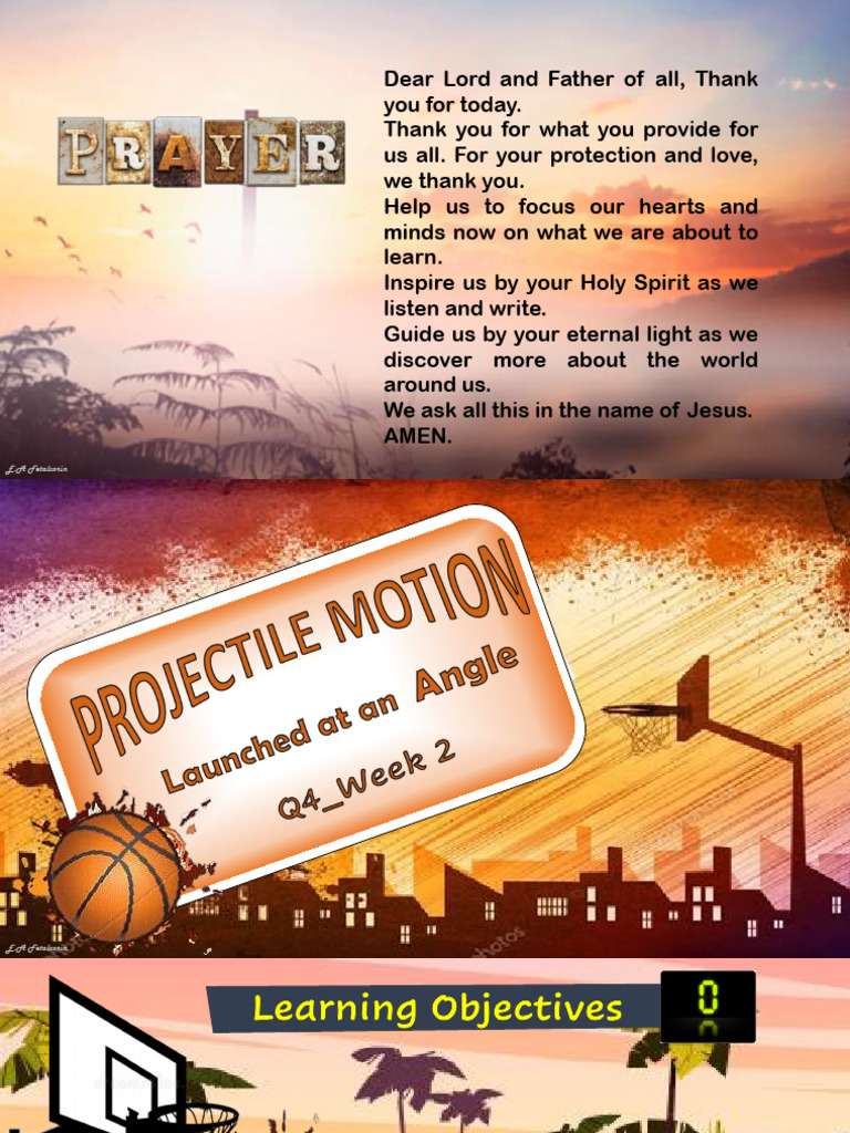 Projectile Launched at An Angle | PDF | Projectiles | Classical Mechanics