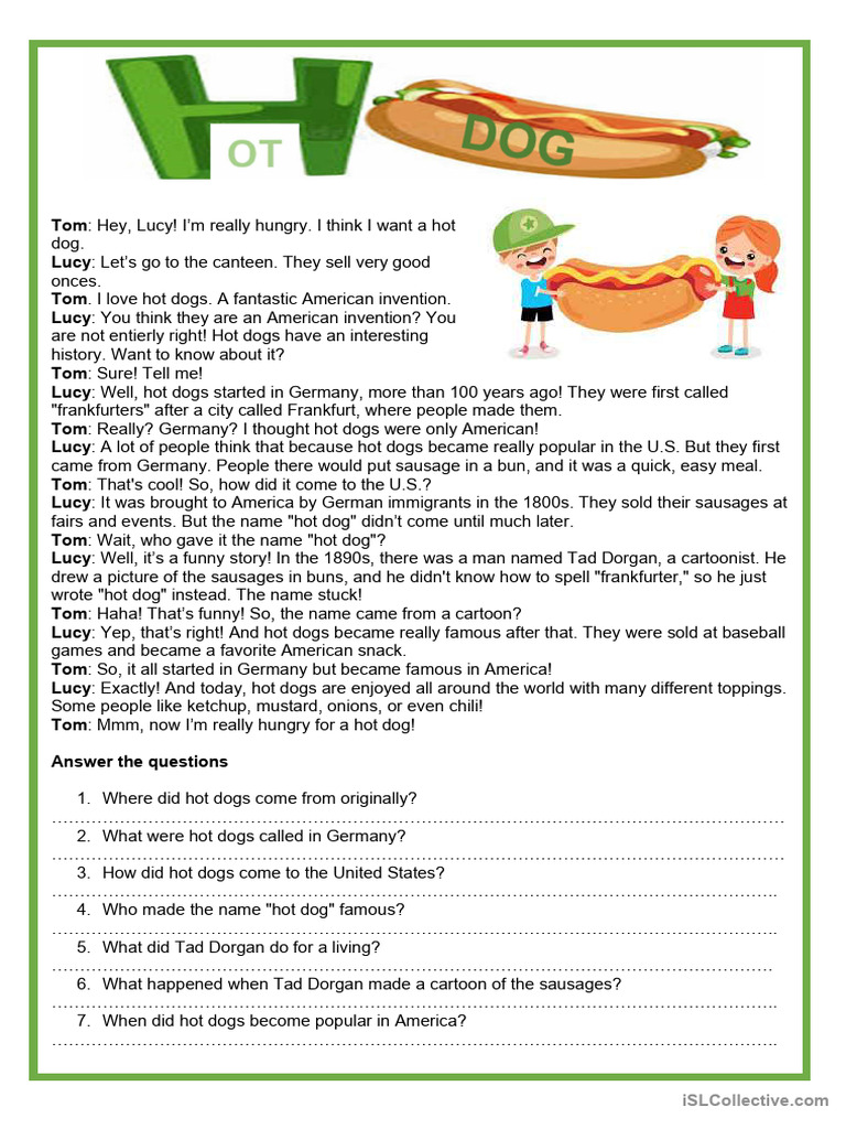 Hot Dog Origins and Popularity | PDF | Hot Dog | Fast Food