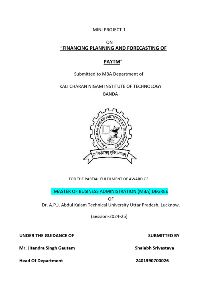 MINI PROJECT-1 Format (1).pdf | PDF