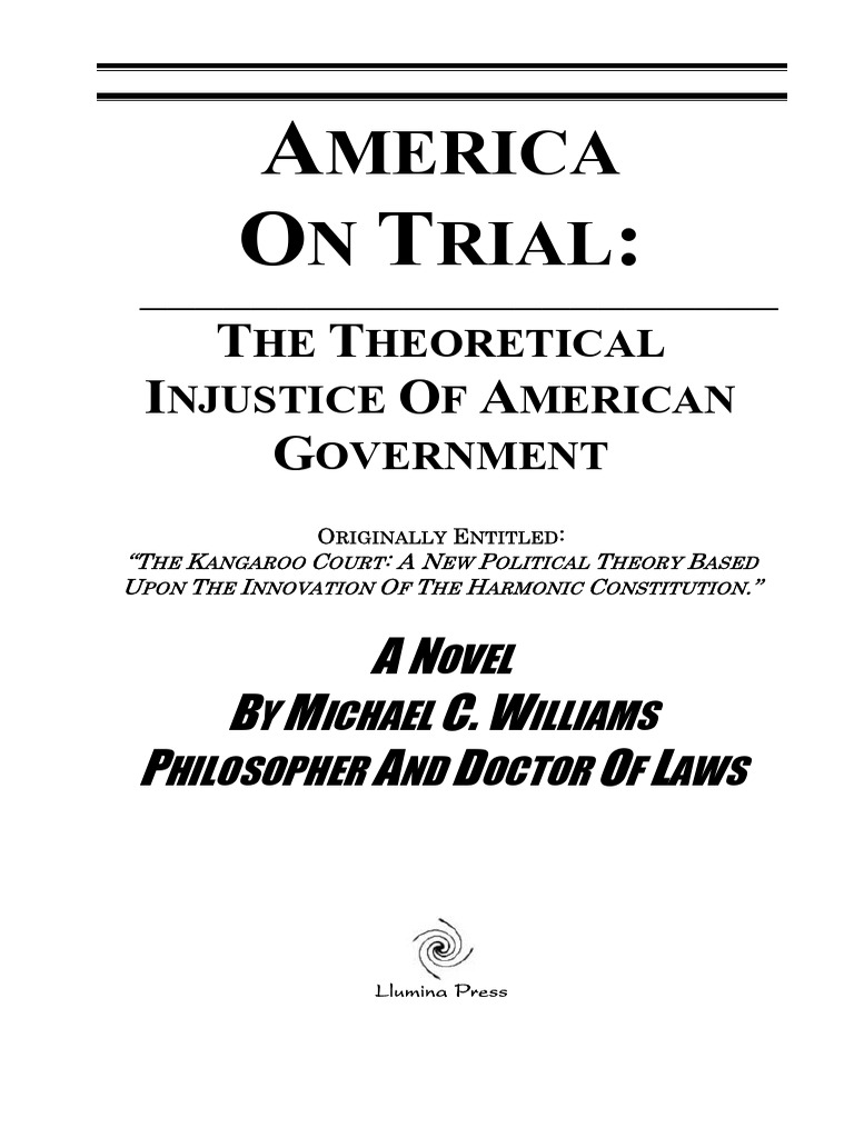 America On Trial Book | PDF | Relativism | Justice