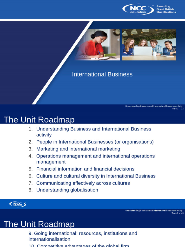 Internl Business - Complete Slides (Topic 1-12) | PDF | Cost Of Living ...