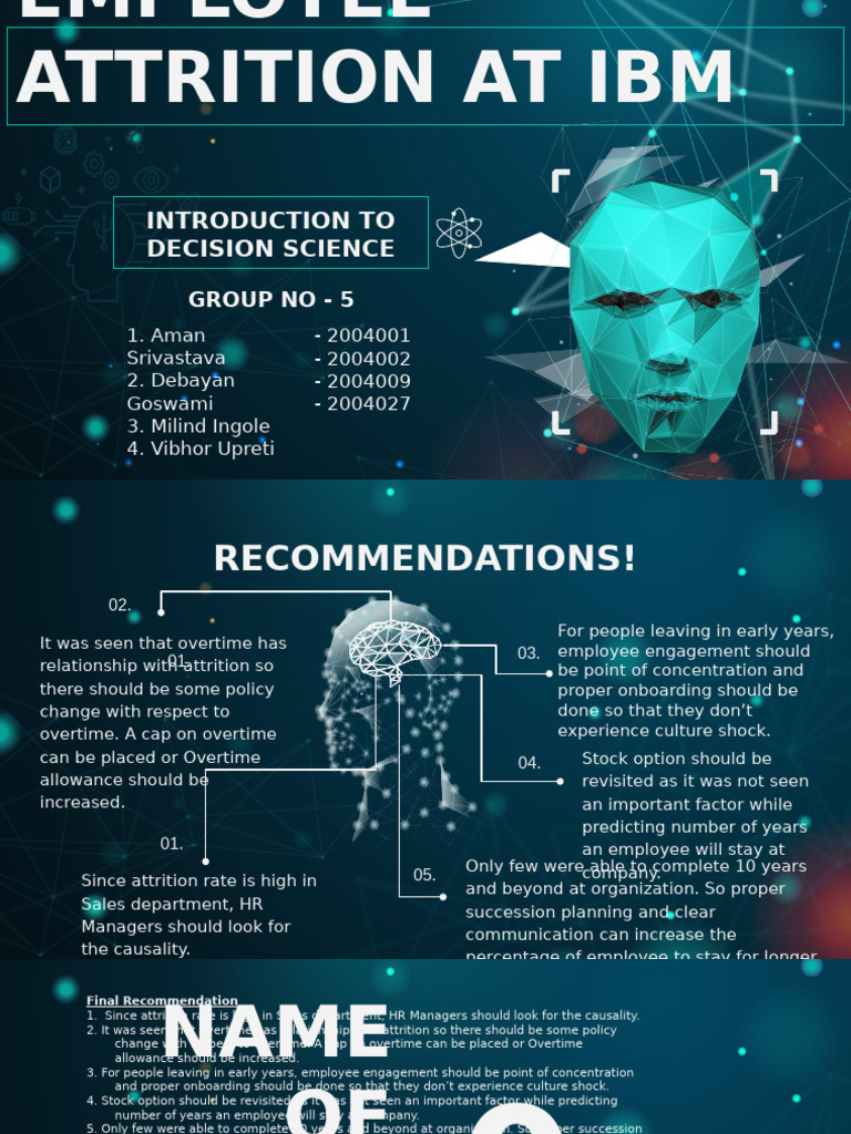 IBM Employee Attrition Analysis | PDF | Planets | Planets In Astrology