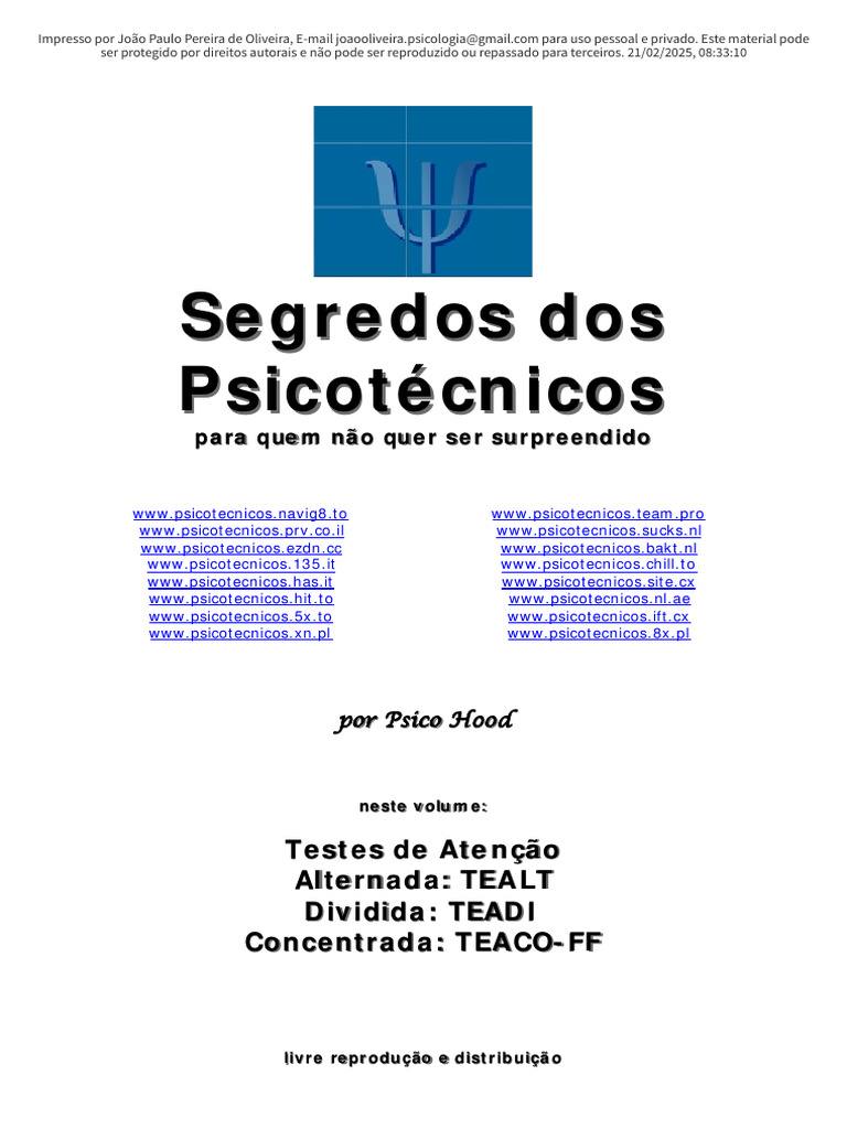 Tealt - Teadi - Teaco - Passei Direto | PDF