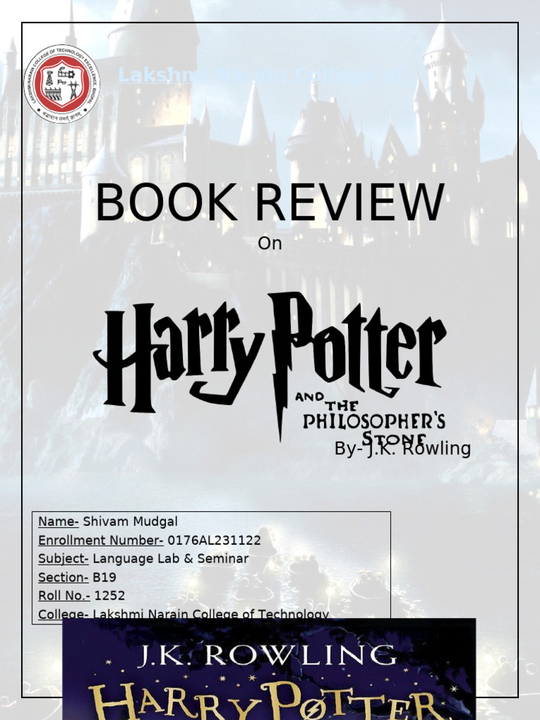 Harry Potter Book Review Analysis | PDF | J. K. Rowling | Harry Potter