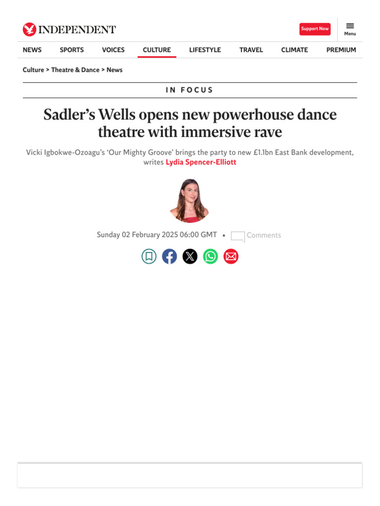 Sadler's Wells Opens New Powerhouse Dance Theatre With Immersive Rave ...