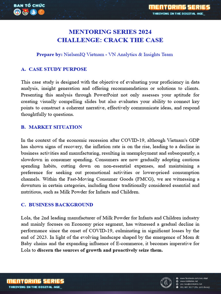 (Yec-Neu) (MS24) Challenge - Crack The Case | PDF | Recession | Economies