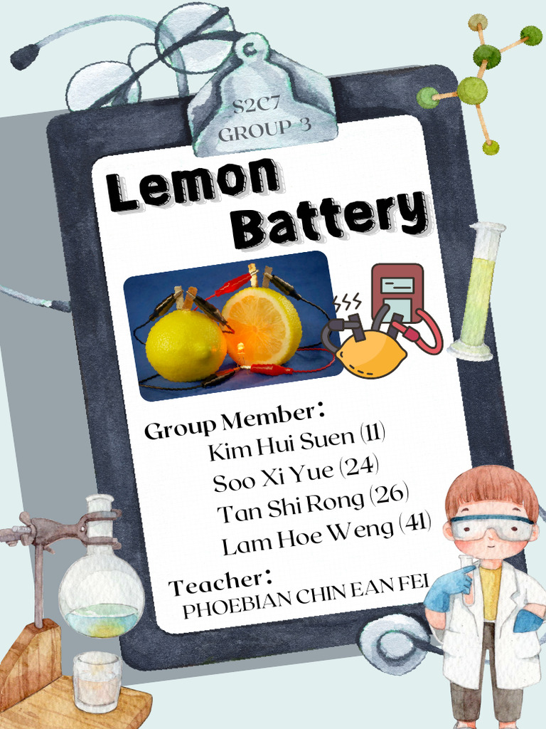 Science Project 2.PDF | PDF | Electrode | Electricity