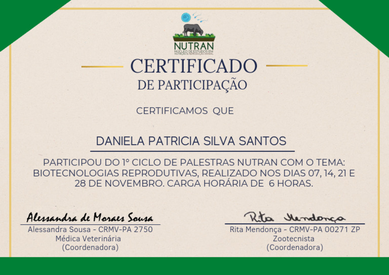 CERTIFICADO NUTRAN (14) | PDF