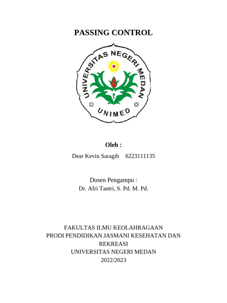 Passing Control | PDF