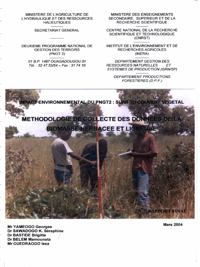 Methodologie de Collecte Des Donnee | PDF
