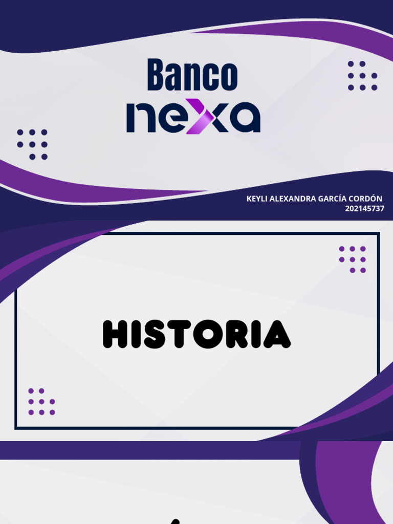 Información Financiera de Banco Nexa | PDF