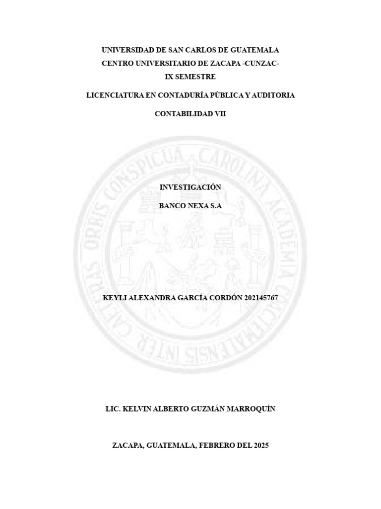 Banco Nexa S.A | PDF | Bancos | Tarjeta de crédito