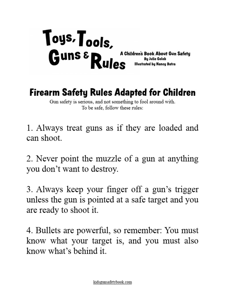 Children's Gun Safety Guidelines | PDF
